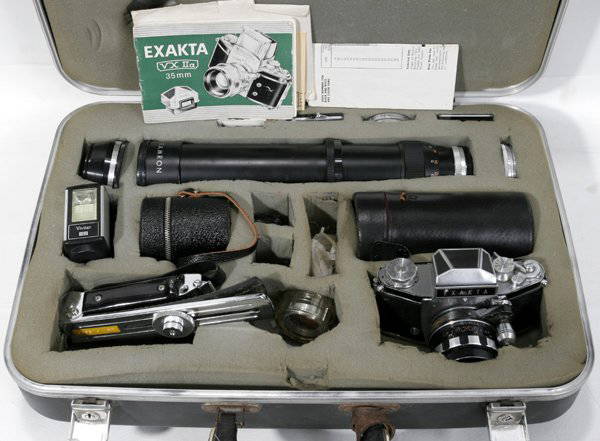 Exakta V X Ii A 35mm Camera, Telephoto Lenses