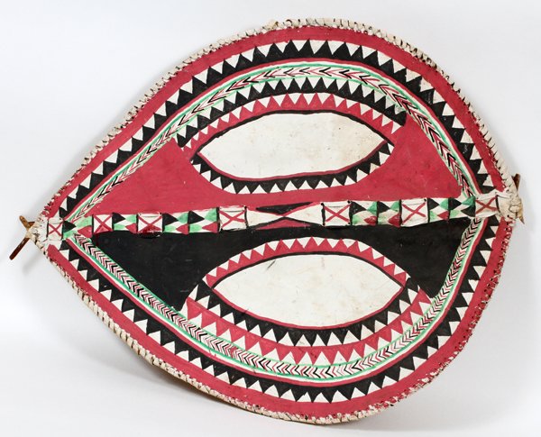 AFRICAN KIKUYU WAR SHIELD - Jun 17, 2016 | DuMouchelles in MI