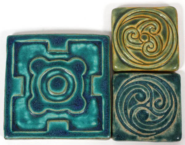 Pewabic Pottery Tiles Three
