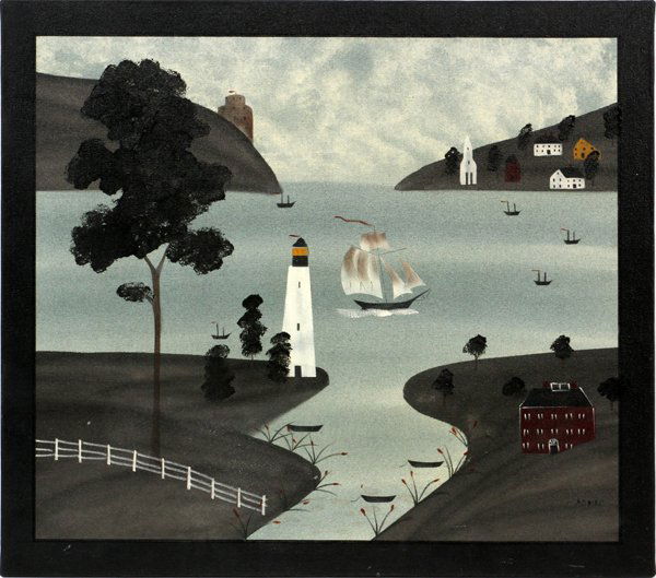 ANGIER OIL ON CANVAS