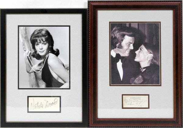 Natalie Wood Autographed B/w Photo