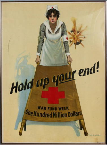 WWI RED CROSS PROPAGANDA POSTER, 1918 W.B. KING - Aug 19, 2016 ...