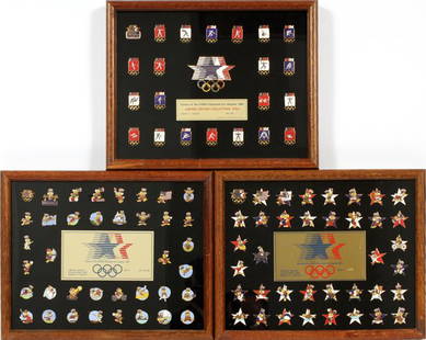 Collection Of Olympic Pins