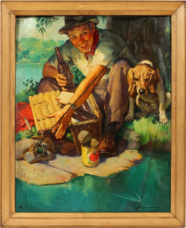 HAROLD N. ANDERSON OIL ON CANVAS