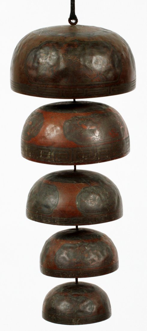 JAPANESE BRONZE TEMPLE CHIMES CIRCA 1880 - Aug 21, 2016 | DuMouchelles ...