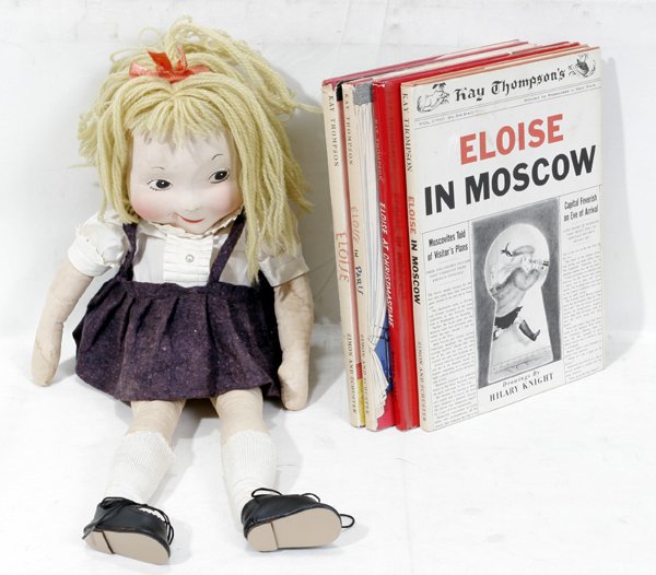 051171: HOL-LE TOY ORIGINAL ELOISE DOLL & ELOISE BOOKS