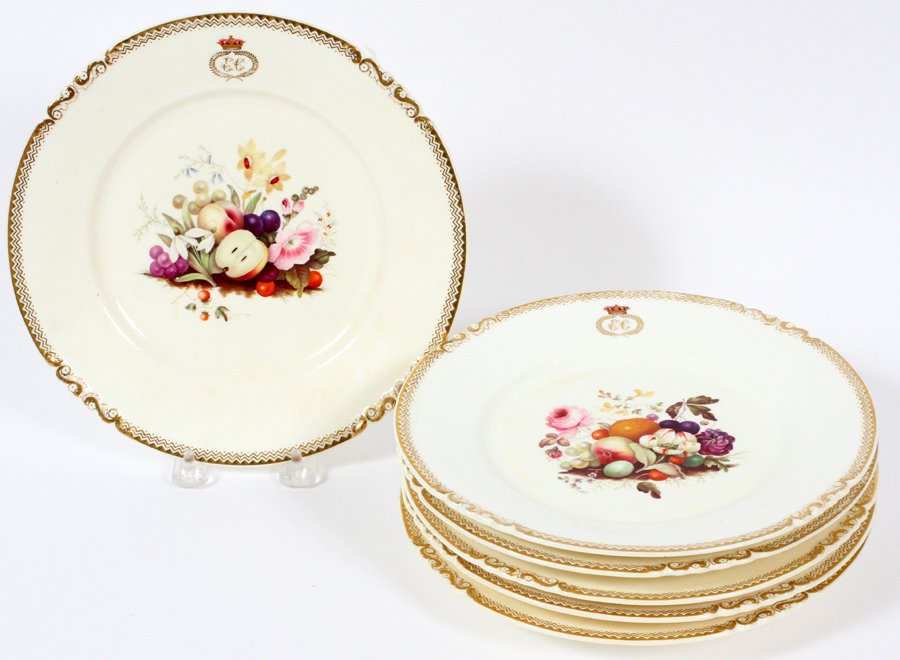 ROCKINGHAM BRAMELD PLATES CIRCA 1870 SET OF SIX - Nov 19, 2016 ...