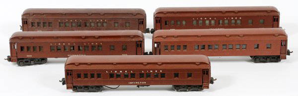 Lionel O27 Gauge Lionel Lines Passenger Cars