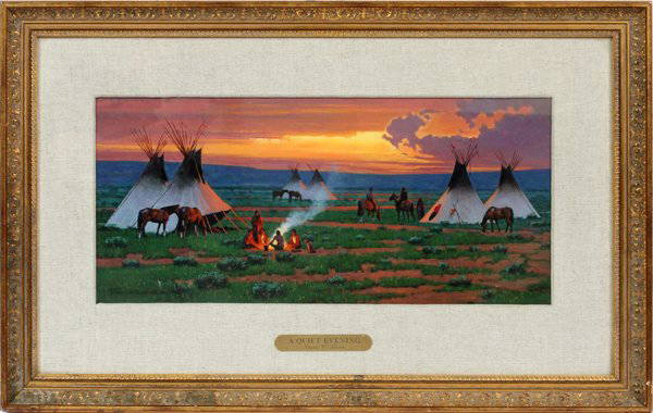 Thomas W. Lorimer Oil On Canvas