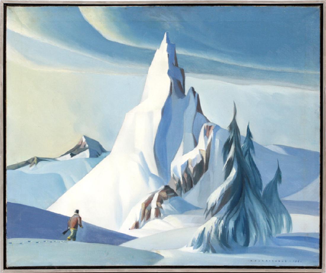 DALE NICHOLS OIL ON CANVAS 1961