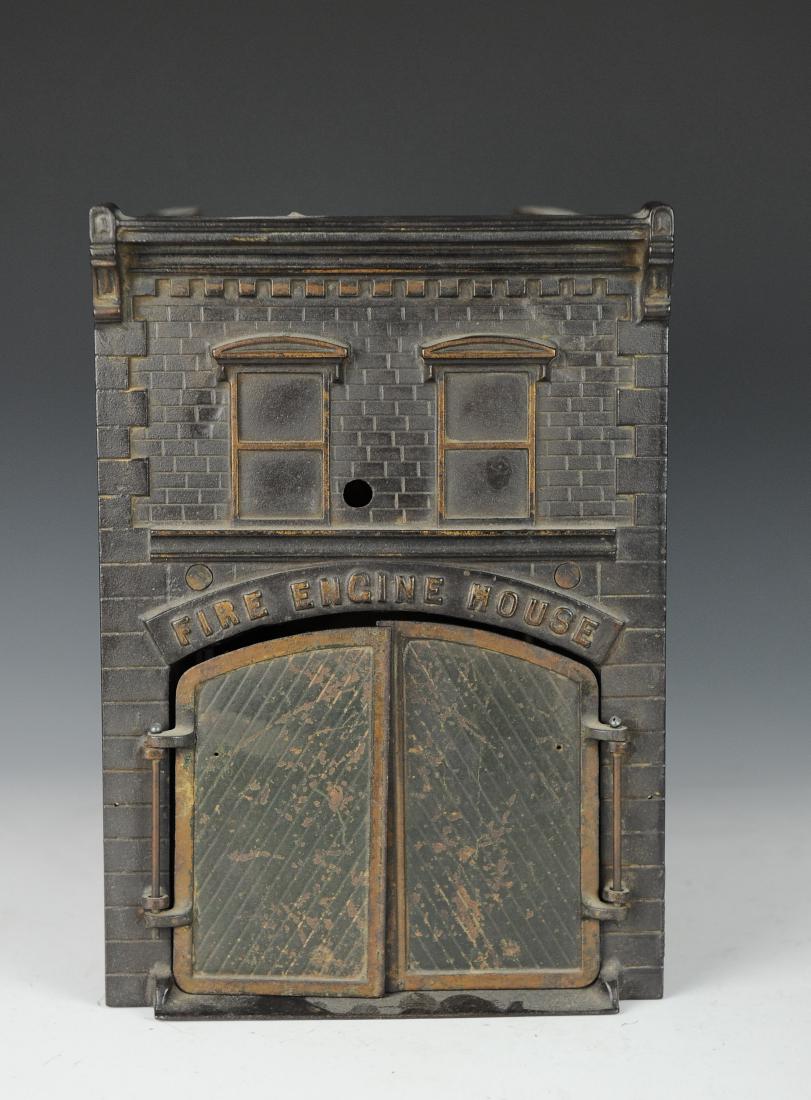 Ives Fire House Toy with Pumper