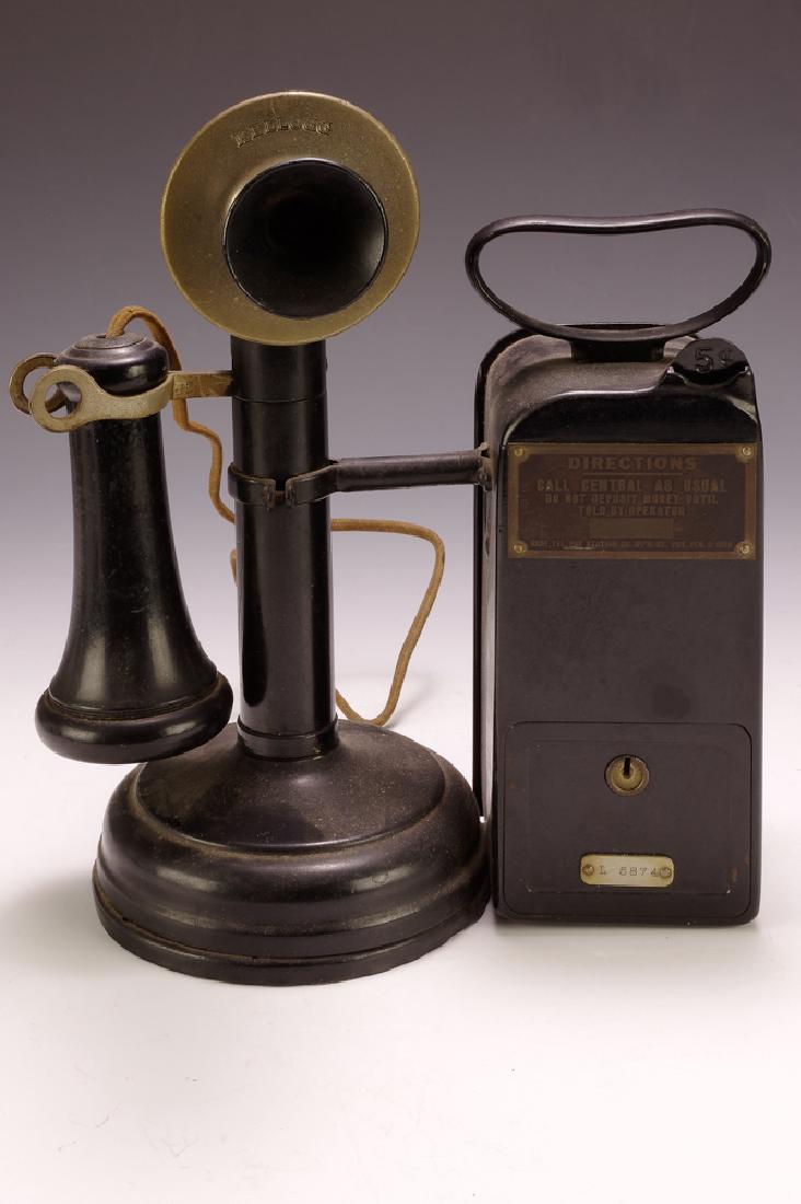 Candlestick Phone w/ Coin-box
