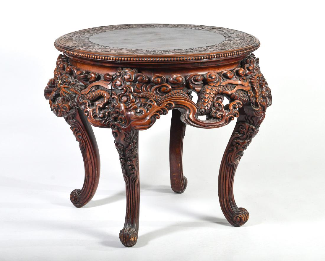 Japanese Carved Table