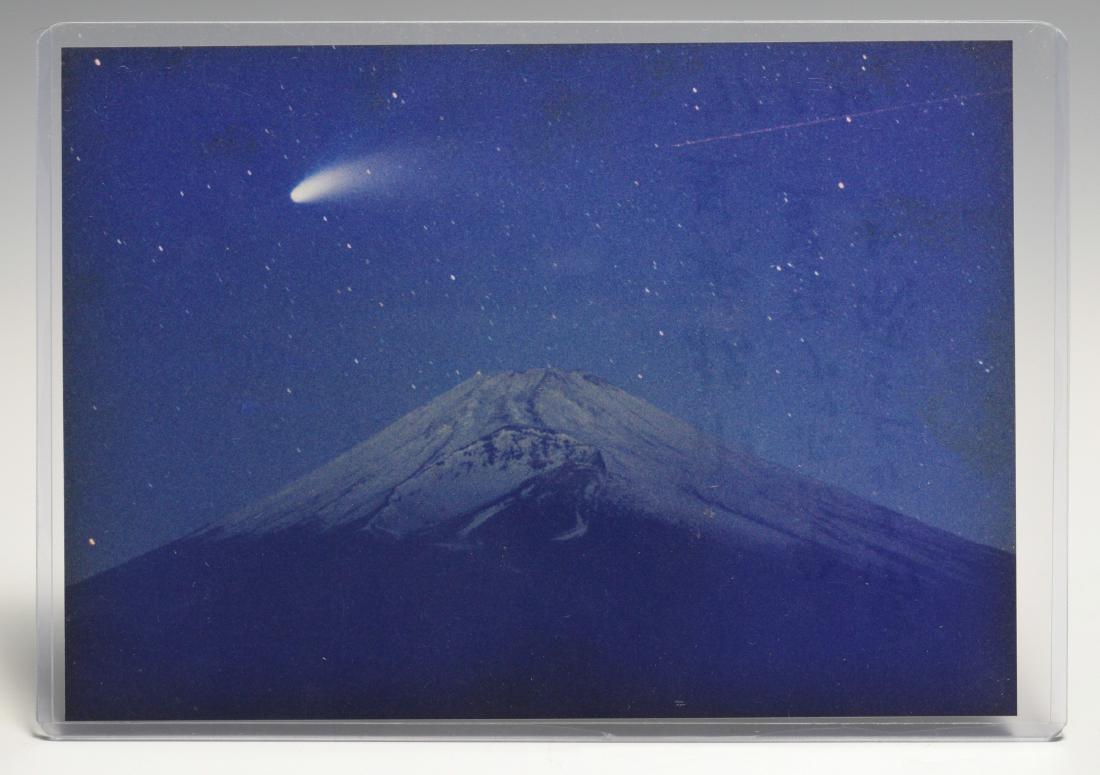 Photo of Comet Hale Bopp Over Mt. Fuji