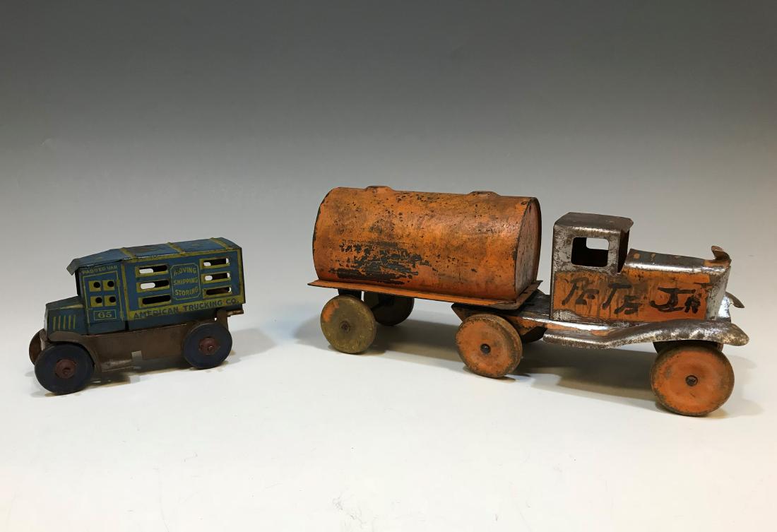 (2) Marx Trucks