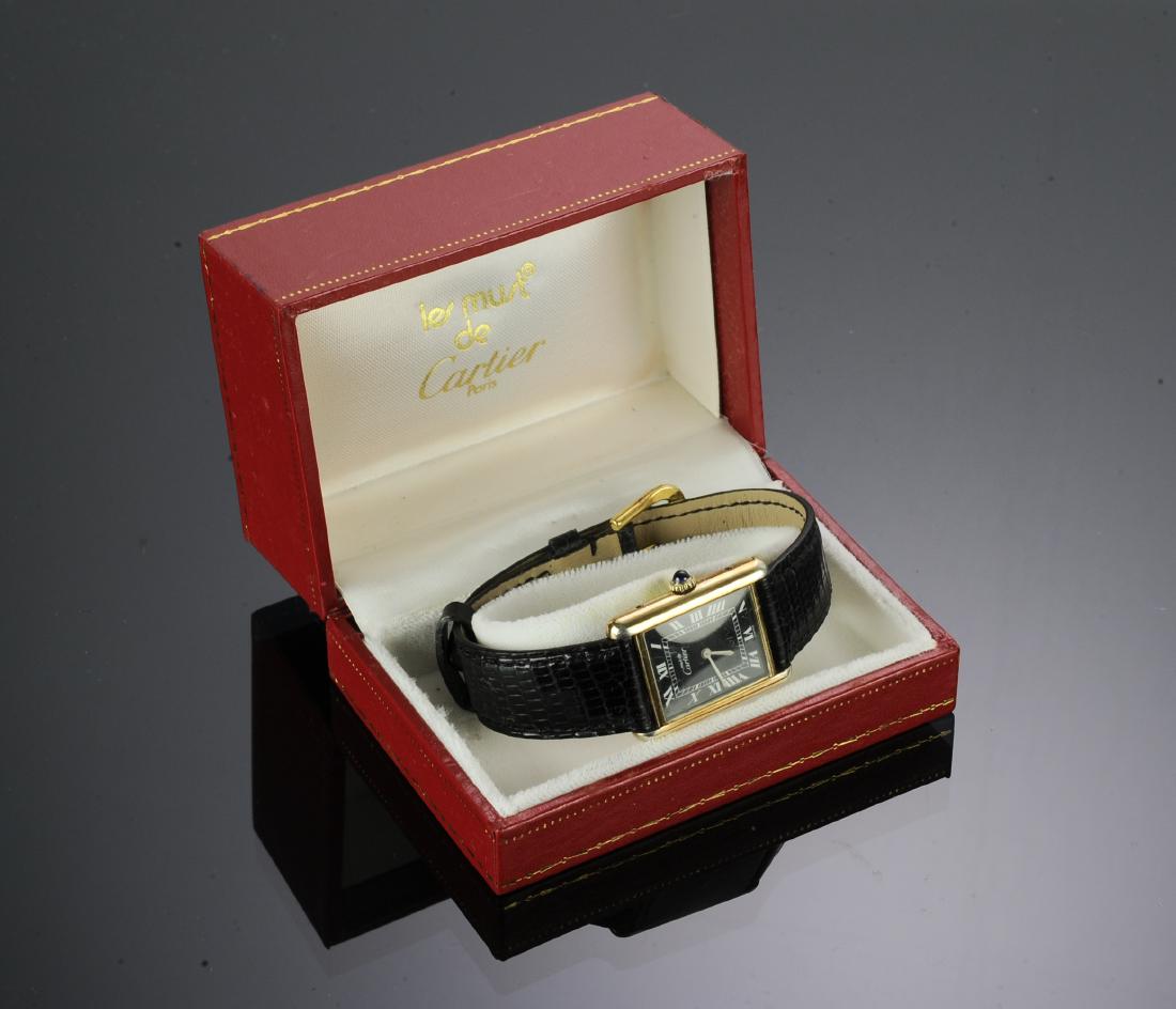 Cartier Le Must Tank Watch in Original Box