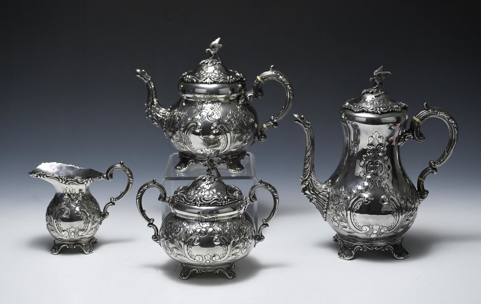 (4) Queen Elizabeth Commemorative Sterling Tea Set - Oct 19, 2019 ...