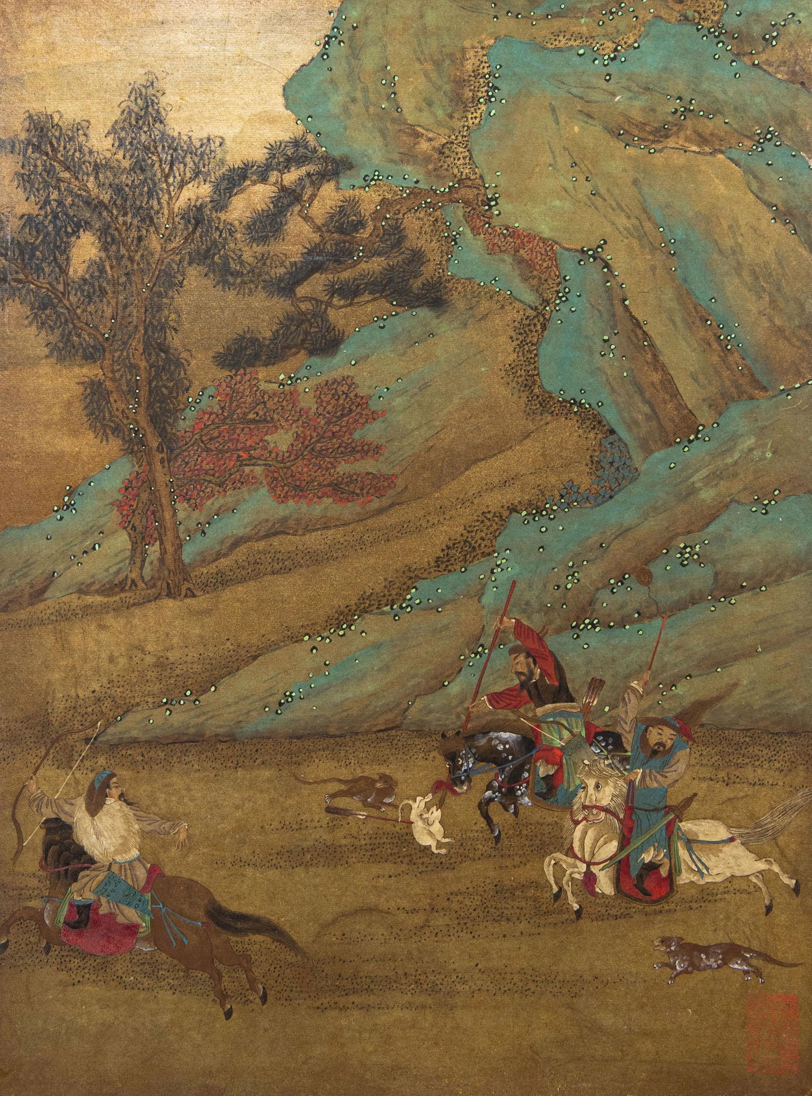 Chinese Painting of Hunt Scene, 18th/19th Century - Mar 21, 2020 ...