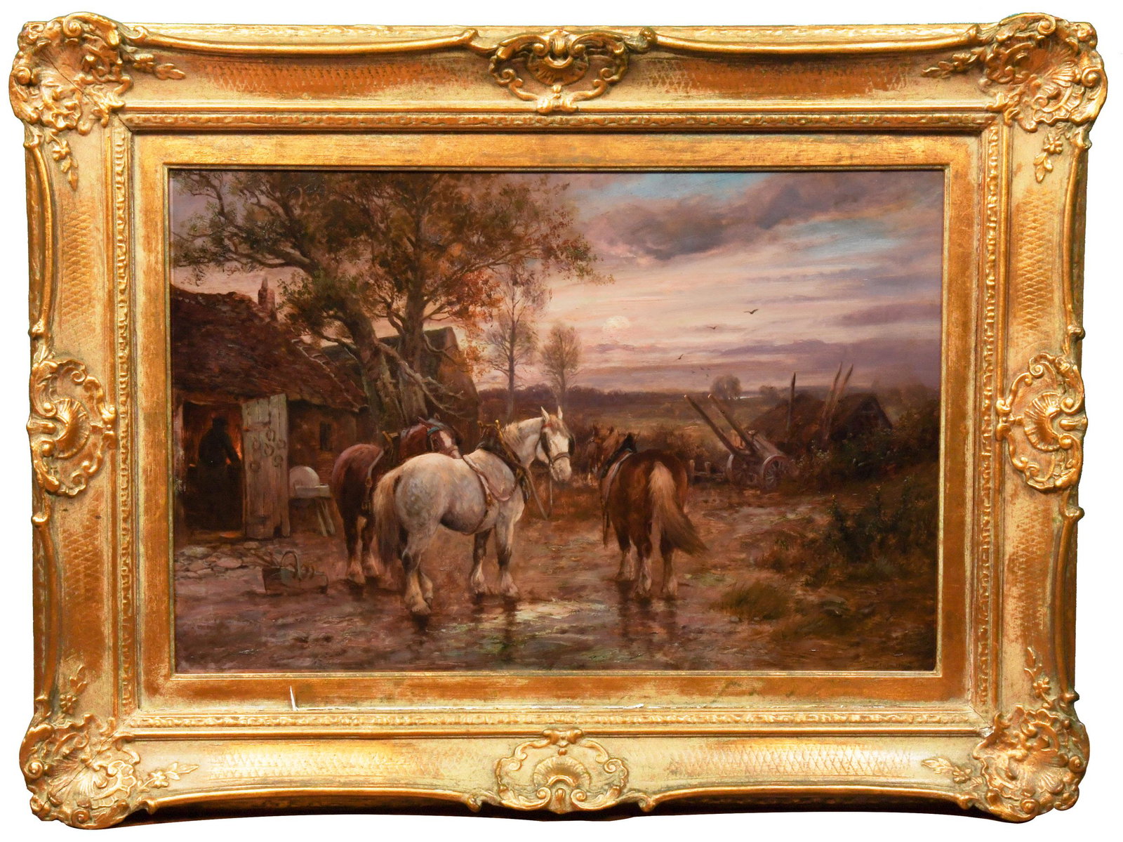 Edwin Hunt, Untitled "Painting of Horses" - Oct 17, 2020 | Oakridge ...