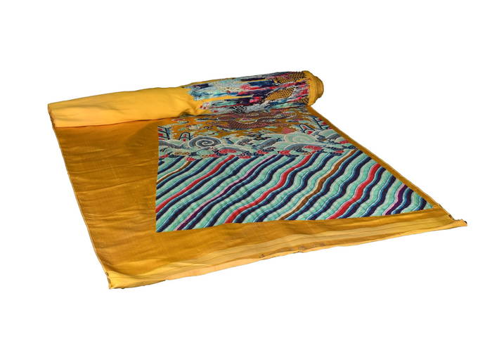 Chinese Uncut Yellow Dragon Robe, 18th/Early 19th - Sep 18, 2021 ...