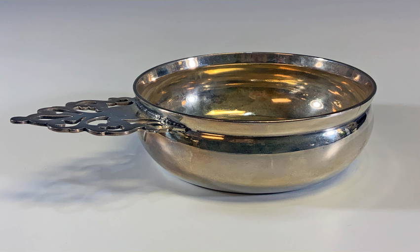 American Coin Silver Porringer