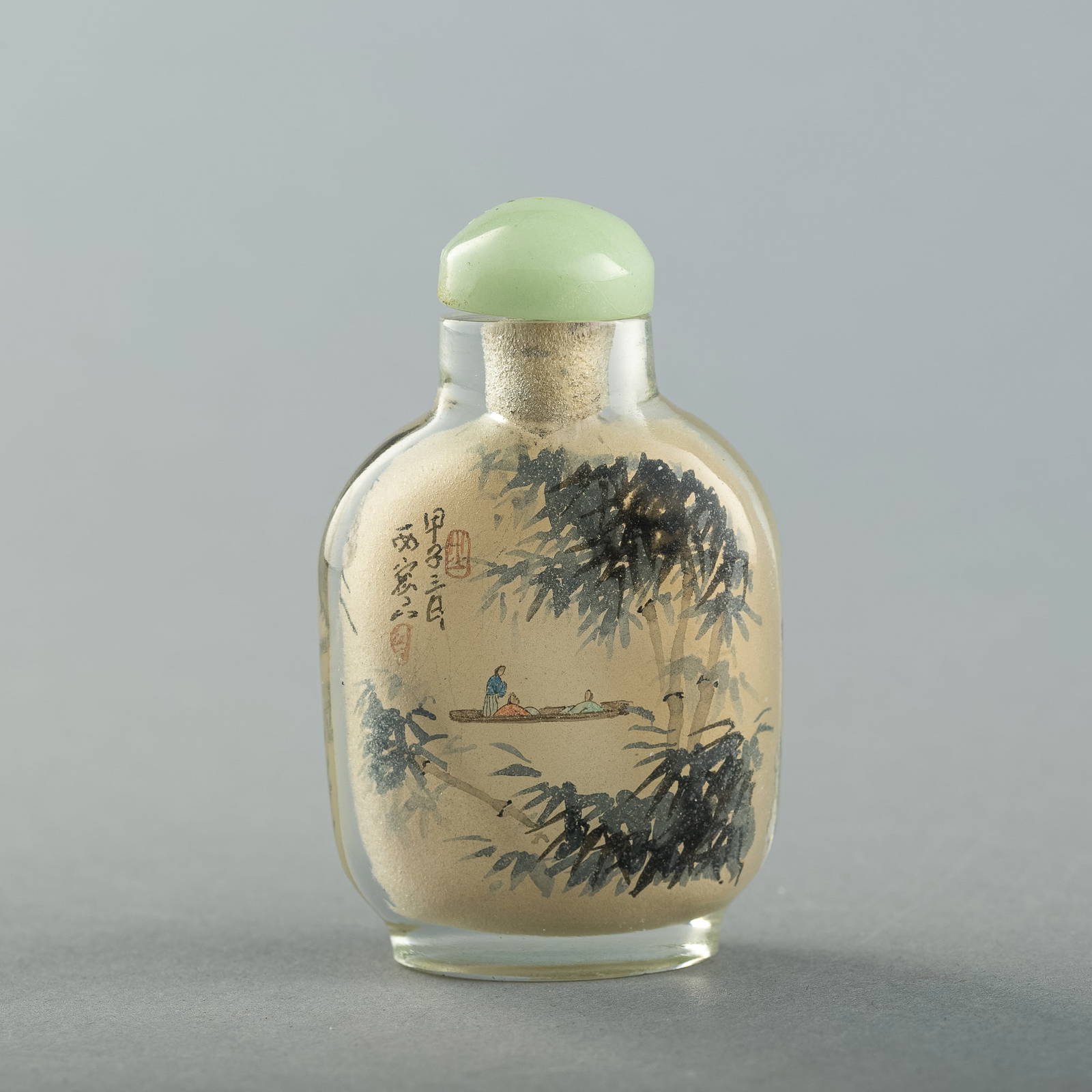 A Chinese Inside-painted Peking Glass 'bird' Snuff Bottle, Republic ...