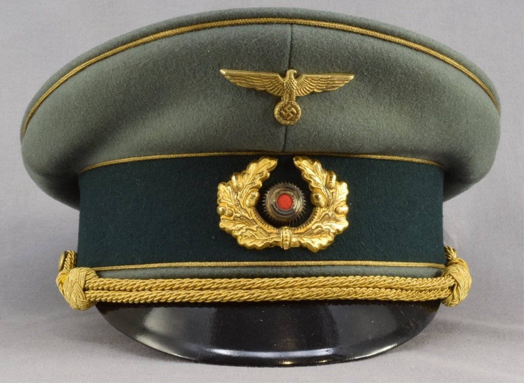 German Ww2 Army General Officers Visor Cap.