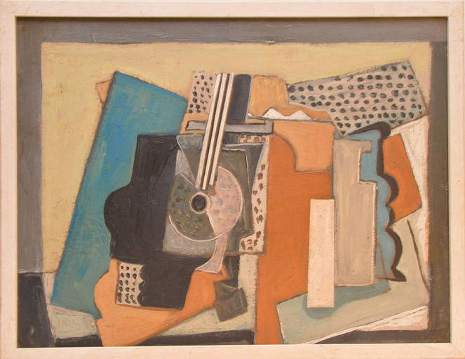 European School, Cubist Composition, 1930’s, Unsigned,