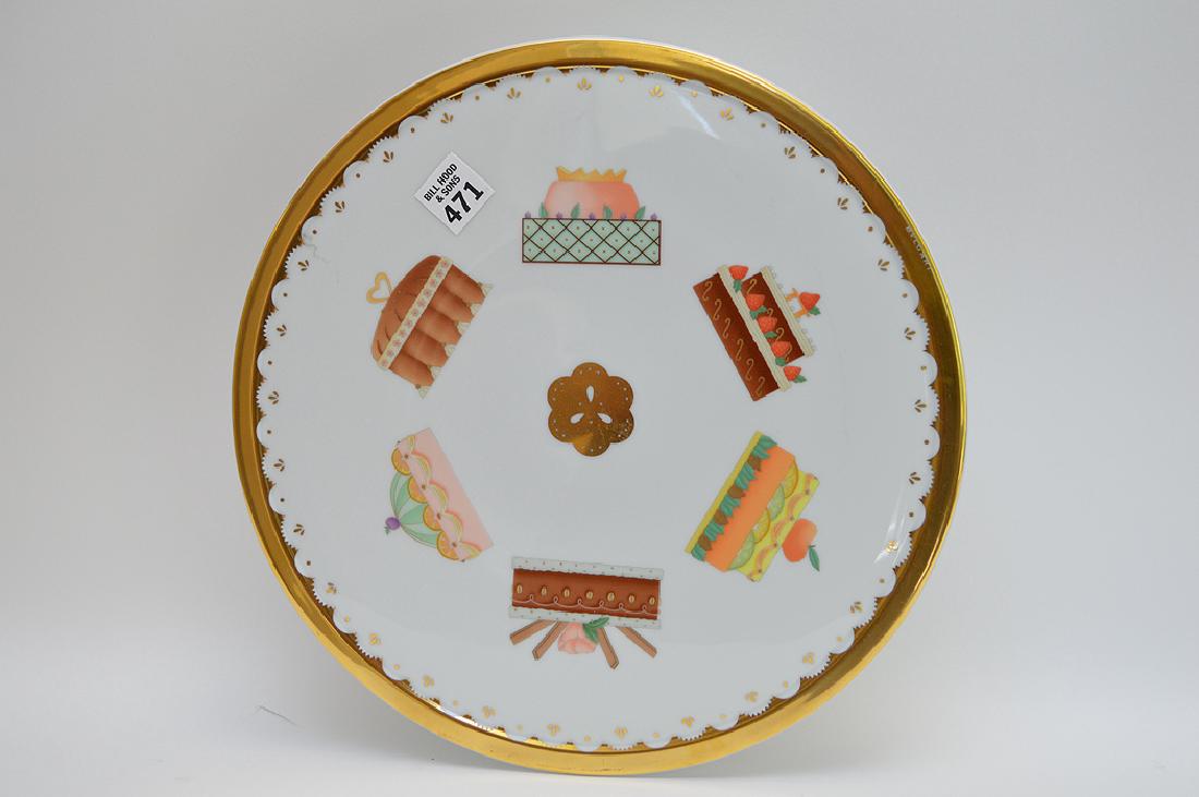 Rosenthal porcelain Bulgari Dolci Deco cake plate, 3"h - Aug 16, 2017 ...