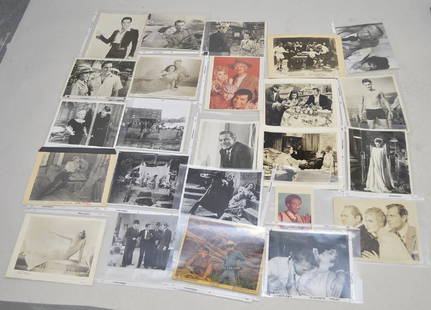 Collection Of Vintage Hollywood Photographs Signed
