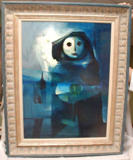 Rafa Fernandez (1935 Costa Rica), Oil On Board,