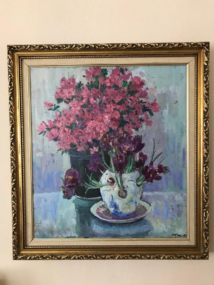 Otari SHIUKASHVILI (Russian born 1921) oil on canvas,