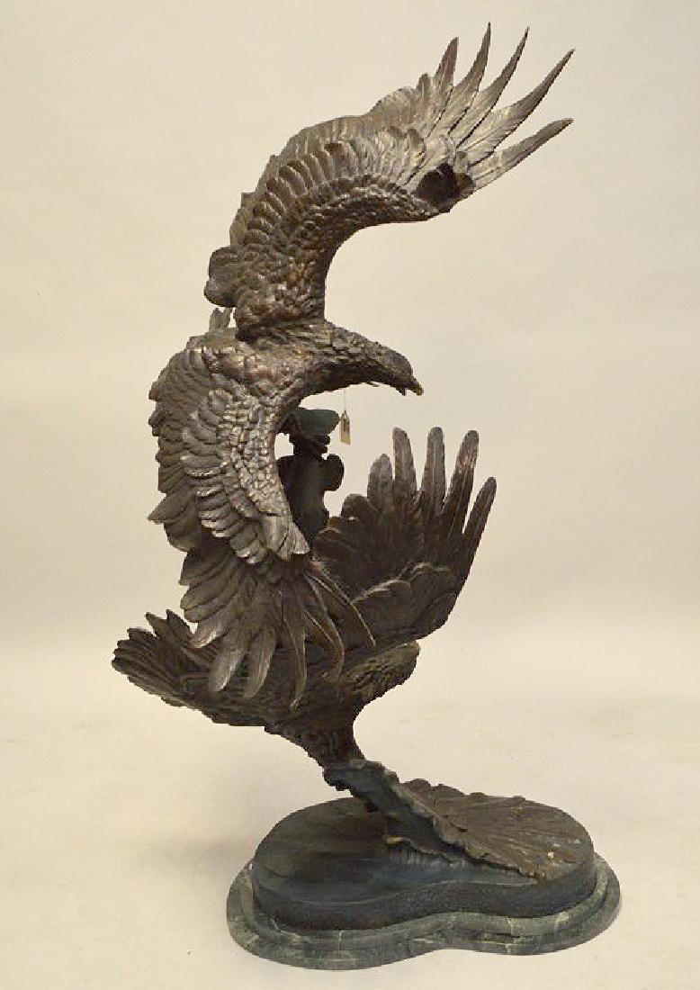 Ed Chope (American 20th Century) Bronze Eagle, Survival