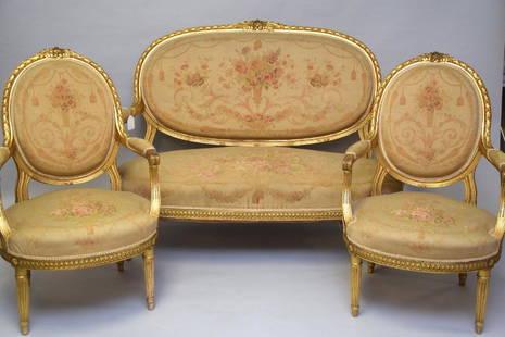 A French Parlor Suite.