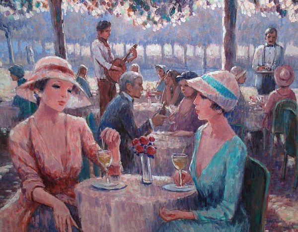 Leighton Jones,20th Cent, Britain, Oil On Canvas,