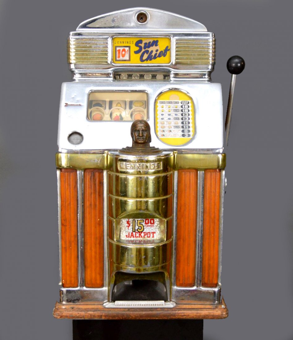 Jennings Indian Chief Slot Machine