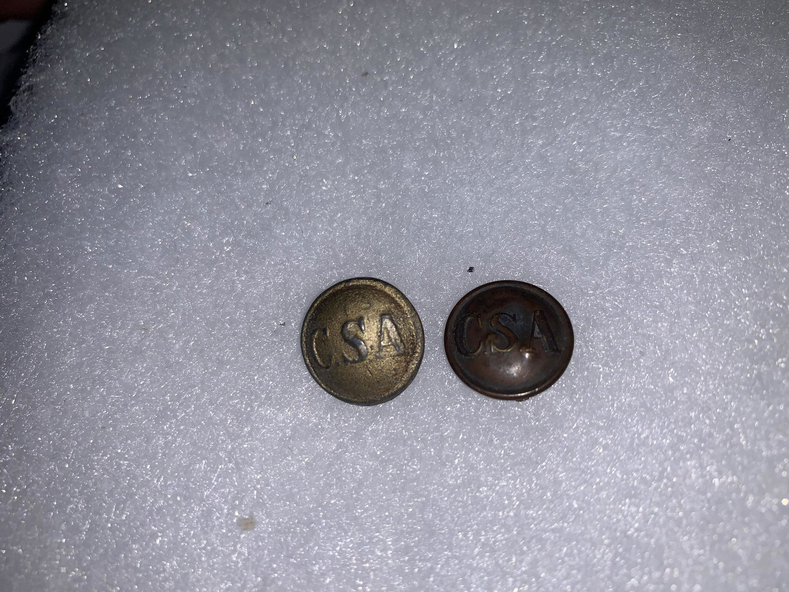 Buy CONFEDERATE CIVIL WAR ERA GENERAL SERVICE CUFF BUTTON | Bill Hood ...
