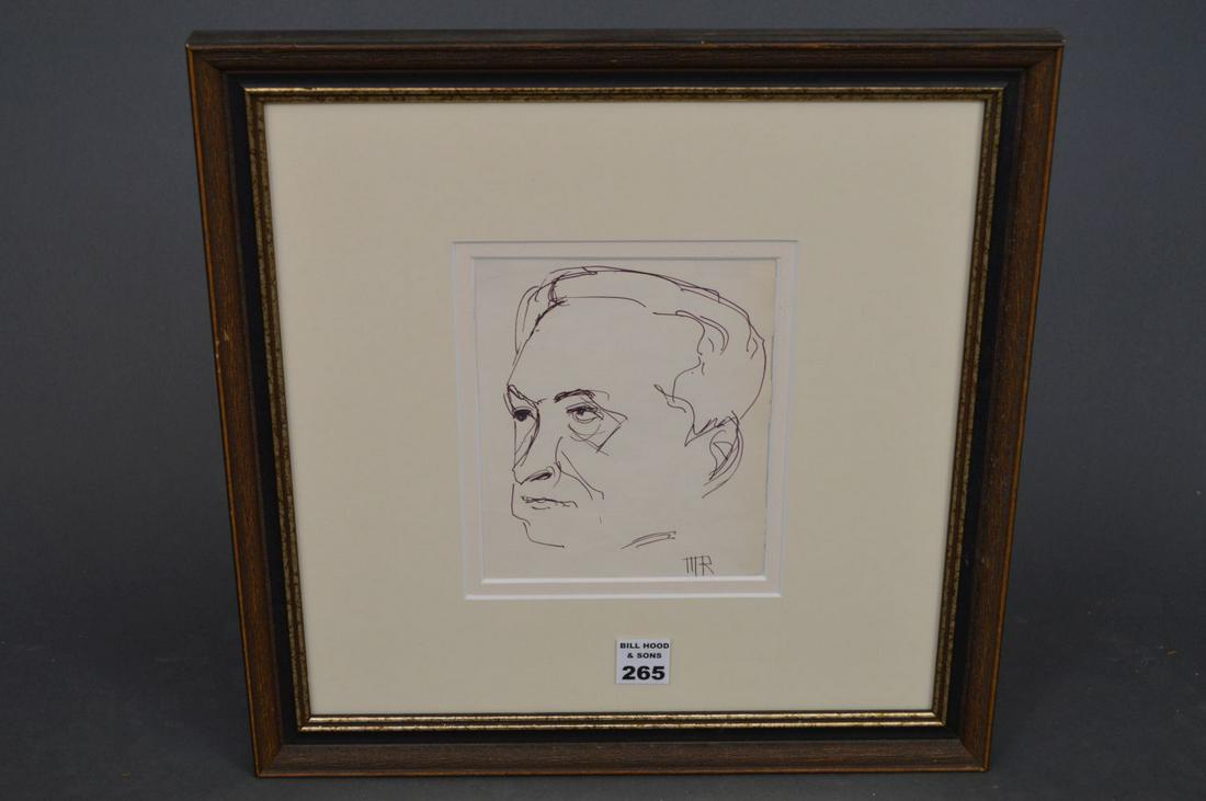 Man Ray (American 1890-1976) Self Portrait, Ink on - Apr 21, 2020 ...