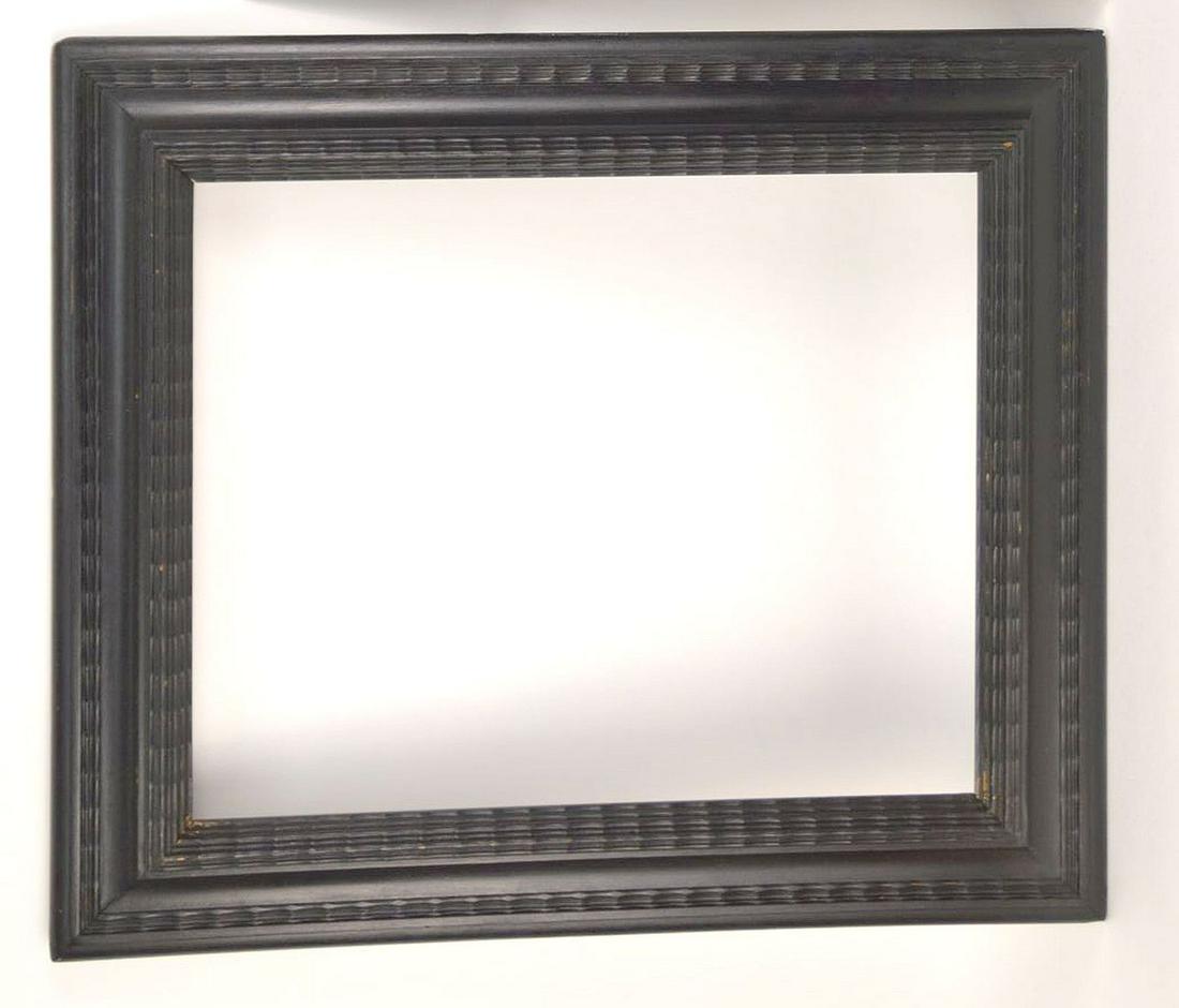 Dutch Style Carved Ebonized Ripple Frame, Opening - Aug 04, 2020 | Bill ...