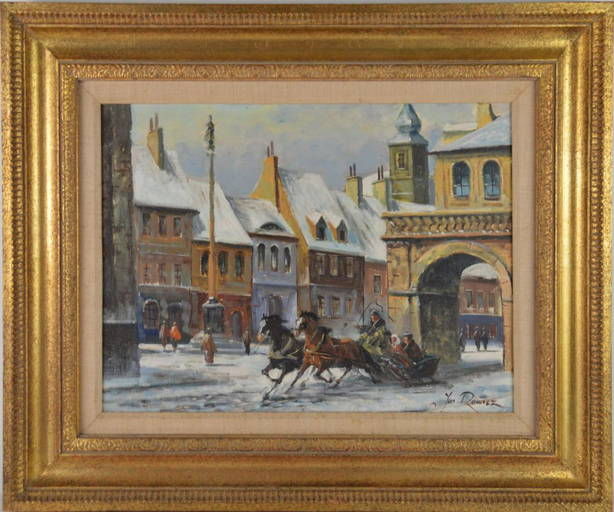 Jan Rawicz (Polish, 20th century) oil on canvas, Horse - Dec 15, 2020 ...