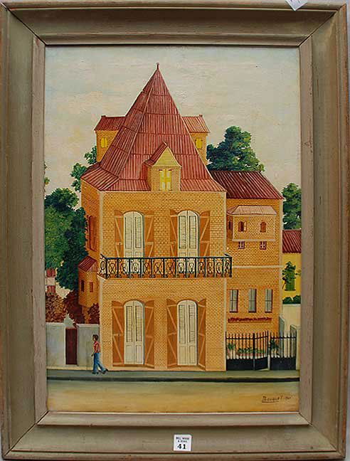 41: Andre Bouquet (1897-1987) French oil on canvas, 16"