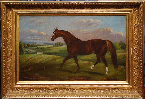 Thomas Scott Kentucky Horse Painter Princecharlie