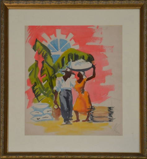 Harold Sleichter Etter (american 1911 1972) Two Sided