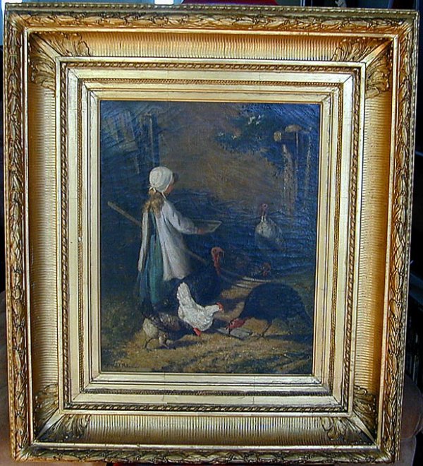 97: FRANCESCO PAOLO PALIZZI (Italian 1825-1871) Oil on