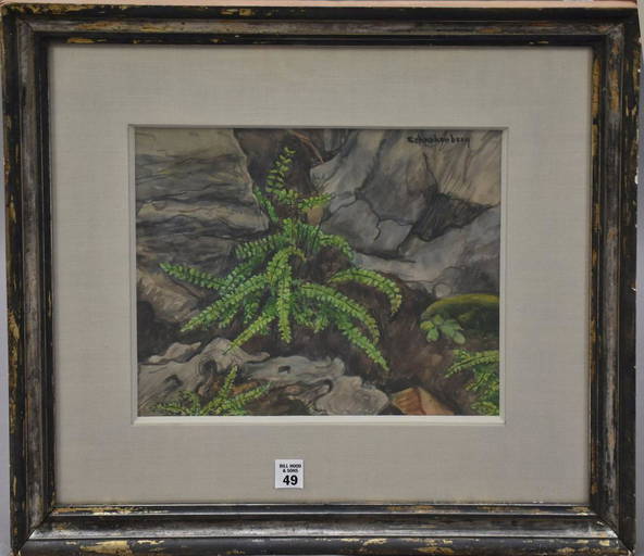 Henry Ernest Schnakenberg (1892 - 1970) Watercolor, (#0049) on Oct 19 ...