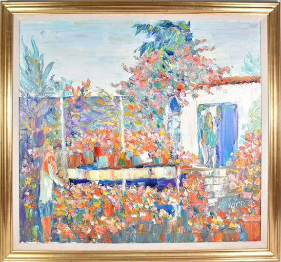 Buy Peter D'Amico (American 20th Century) oil on canvas, IN | Bill Hood ...