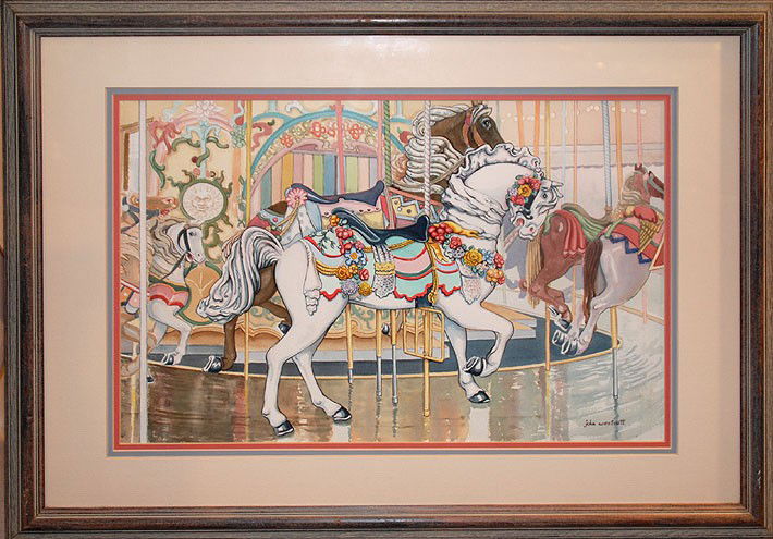 243: John Westcott, American, Brooklyn, N.Y. 20th c. Go