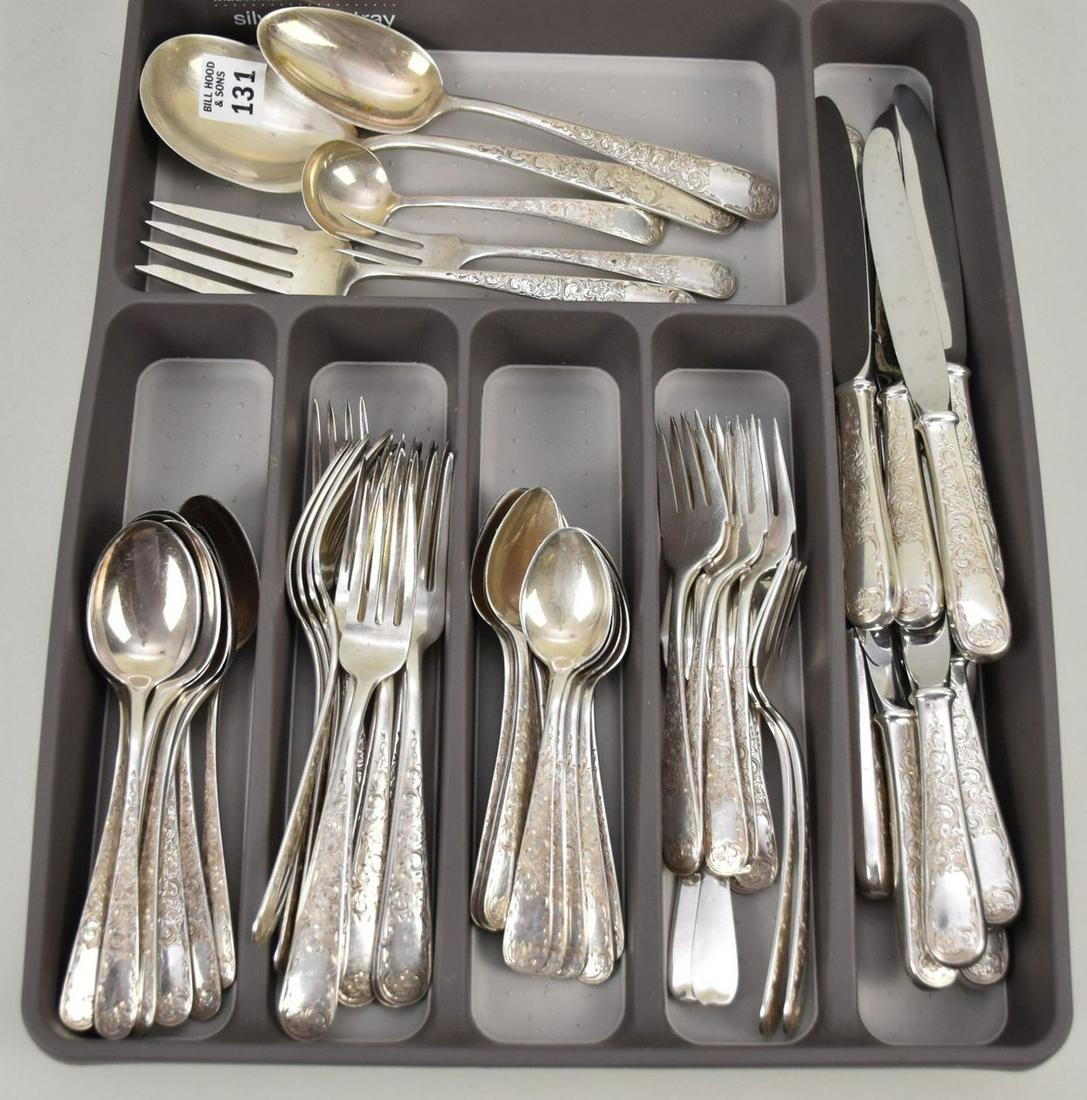 S. Kirk & Son Sterling Flatware Set, Old Maryland Engraved Pattern ...