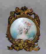 Miniature Portrait in Ivory Frame, Signed - Dec 05, 2013 | Klein James ...