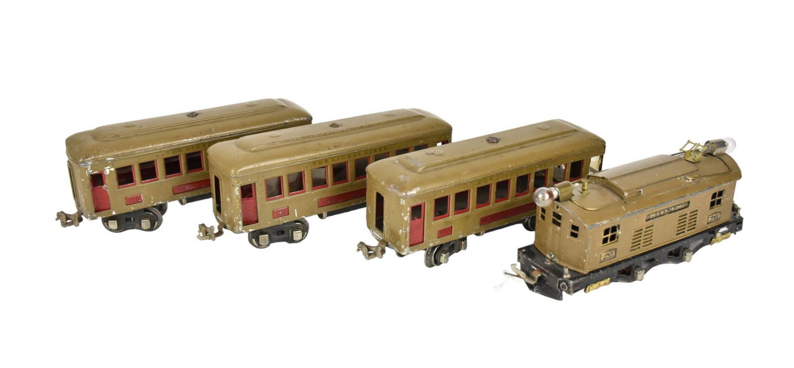 Pre-war Lionel Trains O-gauge No. 253, 610 & 612 - C. 1924-1932. A Set ...